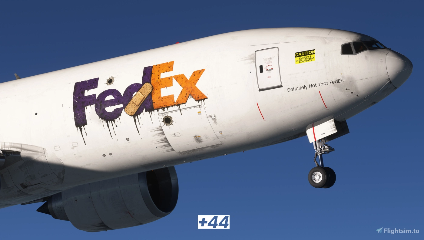 "The Other" FedEx (N777OX) PMDG 777F - 8K pour Microsoft Flight ...