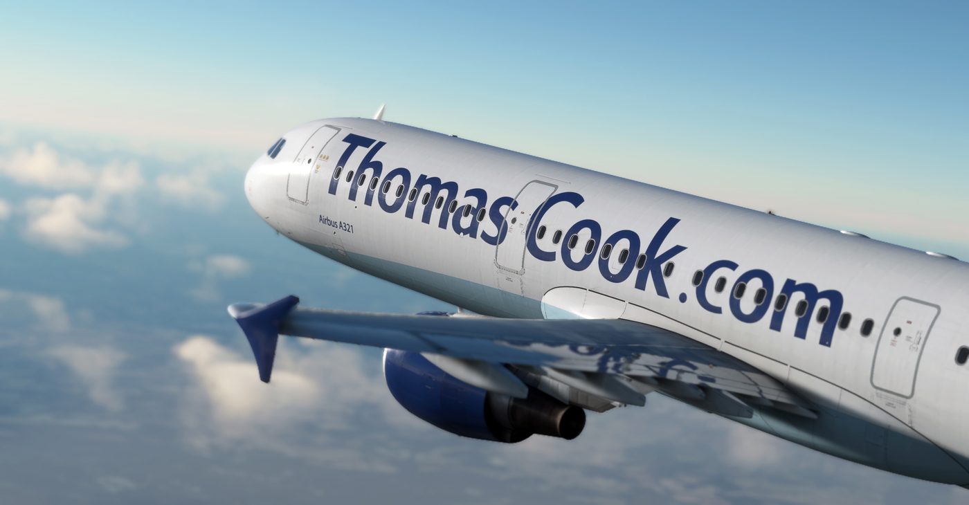 Thomas Cook G-NIKO 'Sunny Heart' Hybrid. 对于 Microsoft Flight Simulator ...