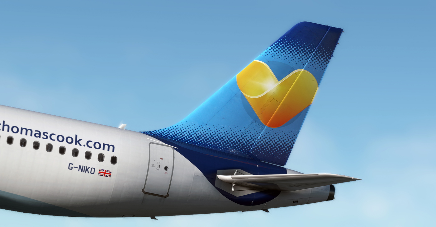 Thomas Cook G-NIKO 'Sunny Heart' Hybrid. 对于 Microsoft Flight Simulator ...