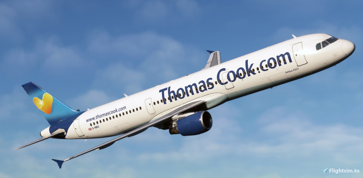 Thomas Cook G-NIKO 'Sunny Heart' Hybrid. 对于 Microsoft Flight Simulator ...