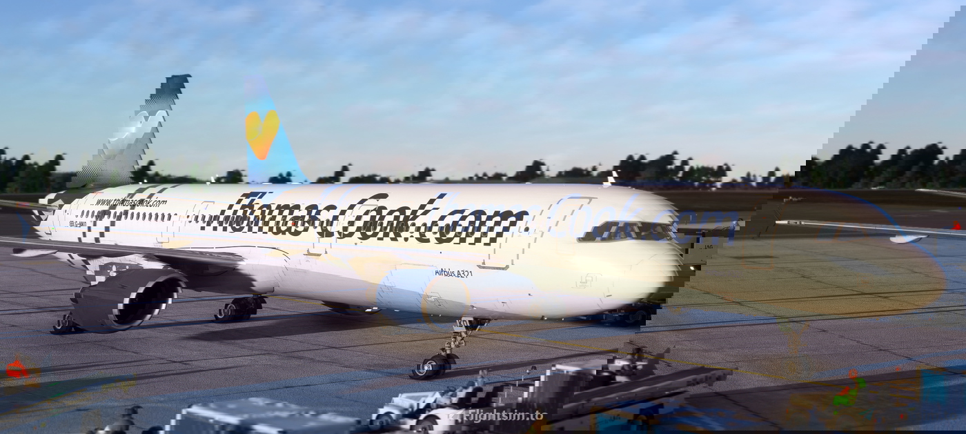 Thomas Cook G-NIKO 'Sunny Heart' Hybrid. for Microsoft Flight Simulator | MSFS