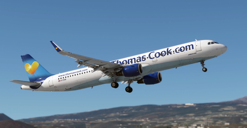 Fenix A321 SL | Thomas Cook G-TCDB 'Sunny Heart' Hybrid for Microsoft Flight Simulator | MSFS