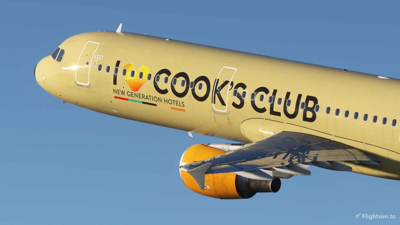 Thomas Cook Heart [Pack 1] w/Cabin Fenixsim A321 [8K+4K] for Microsoft ...