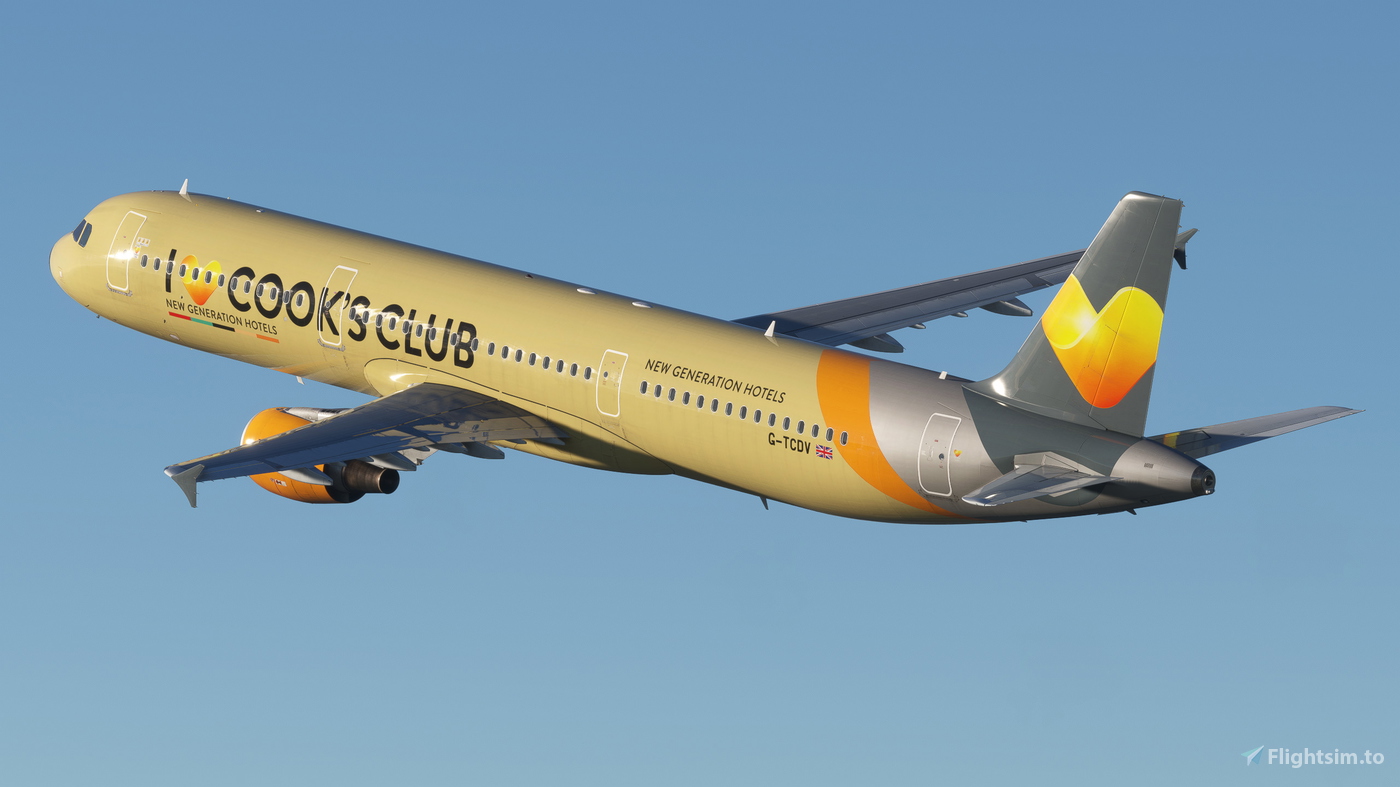 Thomas Cook Heart [Pack 1] w/Cabin Fenixsim A321 [8K+4K] for Microsoft ...