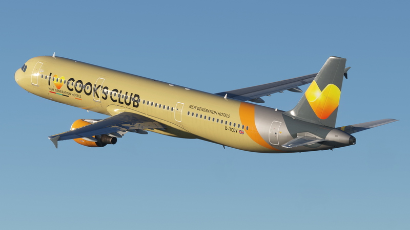 Thomas Cook Heart [Pack 1] w/Cabin Fenixsim A321 [8K+4K] for Microsoft ...