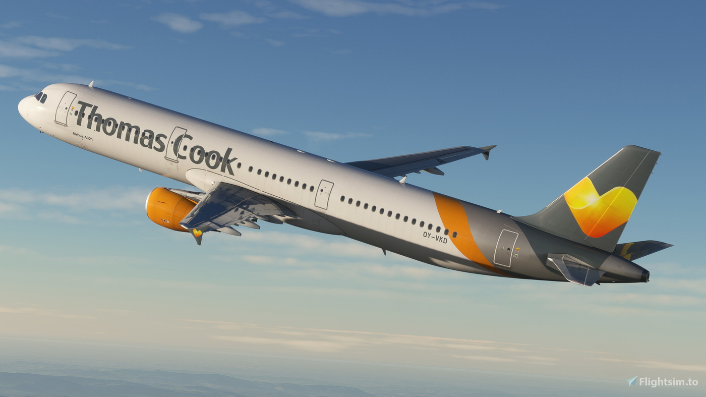 Thomas Cook Heart [Pack 1] w/Cabin Fenixsim A321 [8K+4K] for Microsoft ...