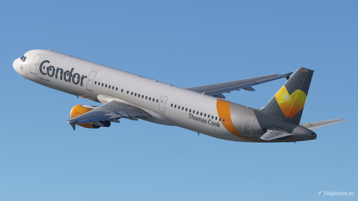 Thomas Cook Heart [Pack 1] w/Cabin Fenixsim A321 [8K+4K] for Microsoft ...