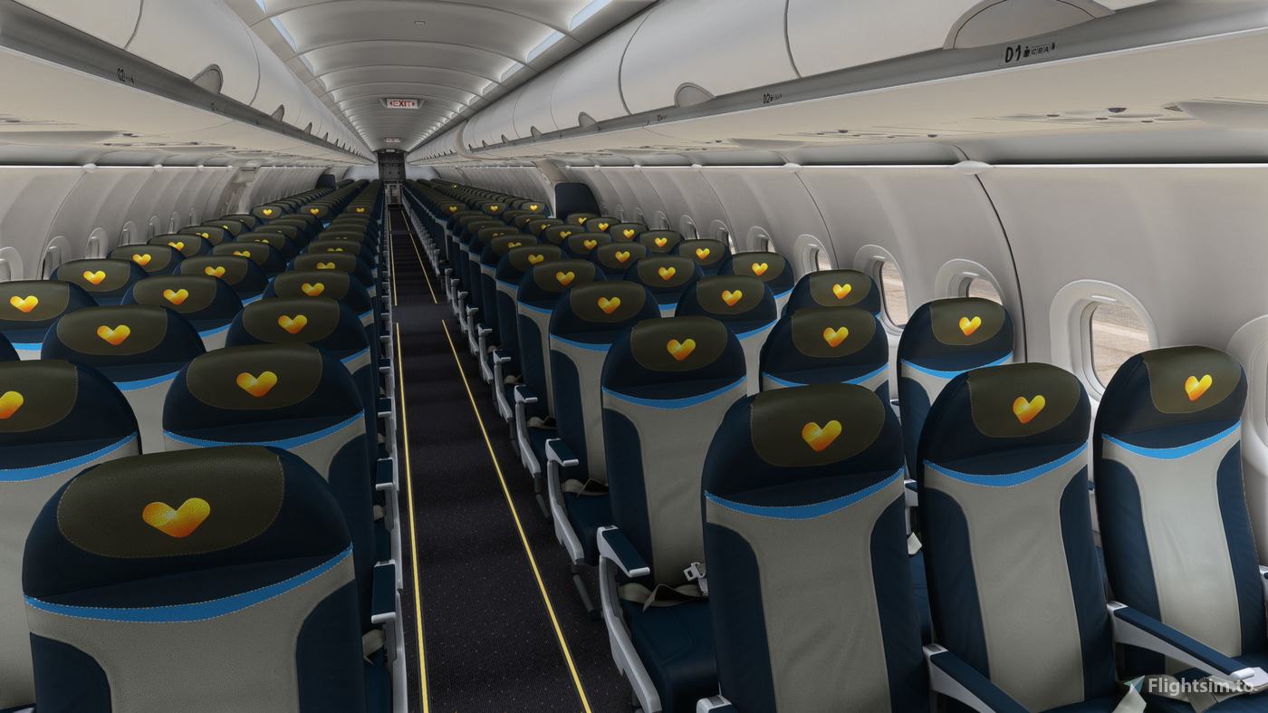 Thomas Cook Heart [Pack 1] w/Cabin Fenixsim A321 [8K+4K] for Microsoft ...