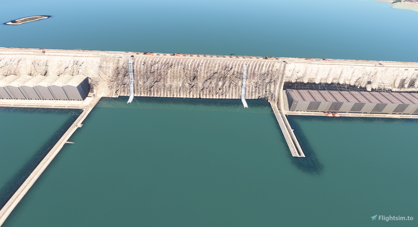 Three Gorges Dam for Microsoft Flight Simulator | MSFS