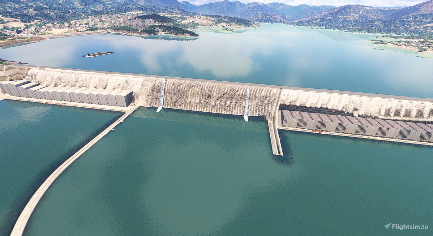 Three Gorges Dam para Microsoft Flight Simulator | MSFS