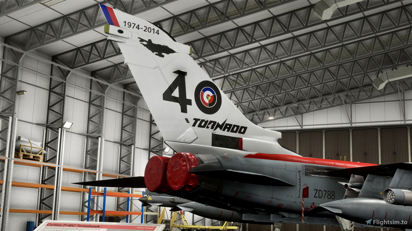 Tornado GR4 - 14Sqn (B) 40th anniversary 对于 Microsoft Flight Simulator ...