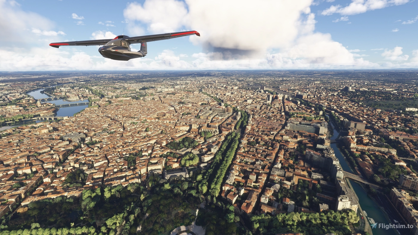 Toulouse - FS 2024 compatibility edition pour Microsoft Flight Simulator | MSFS