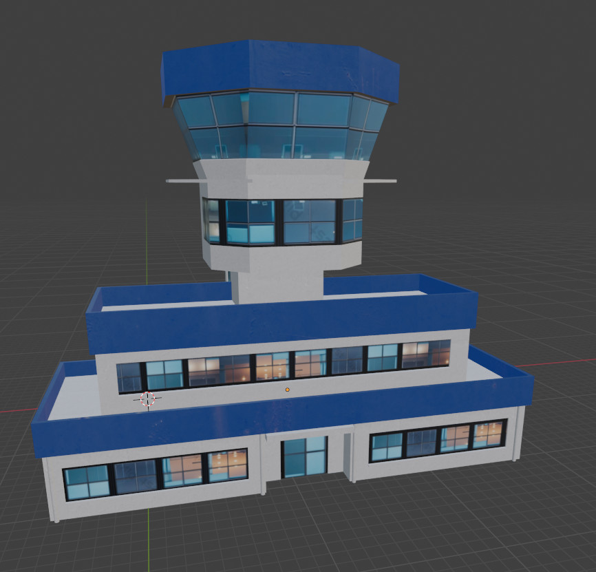 Tower model for Microsoft Flight Simulator | MSFS