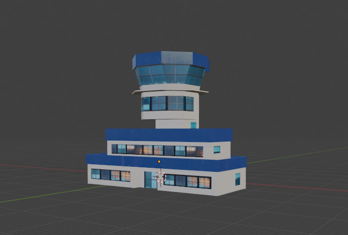 Tower model for Microsoft Flight Simulator | MSFS