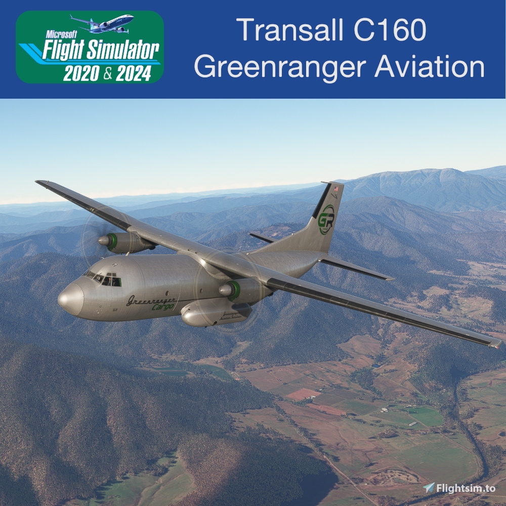 Transall C160 Greenranger 对于 Microsoft Flight Simulator | MSFS