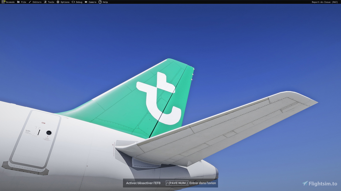 Transavia France F-HXSX new color livery Inibuilds A320N MSFS2024 (with ...
