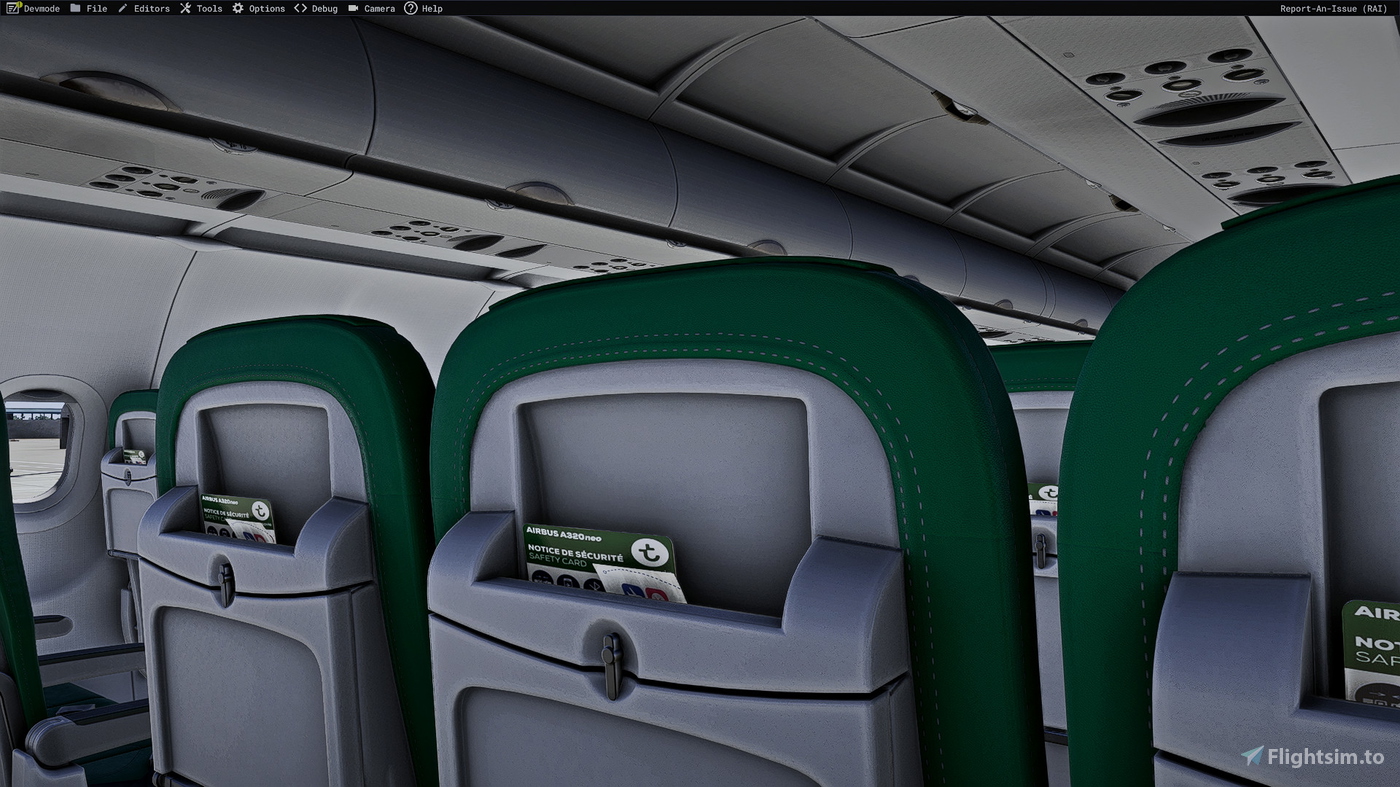 Transavia France F-HXSX new color livery Inibuilds A320N MSFS2024 (with ...