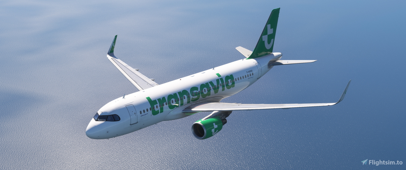 Transavia New Livery (2025) F-HXSX for Microsoft Flight Simulator | MSFS