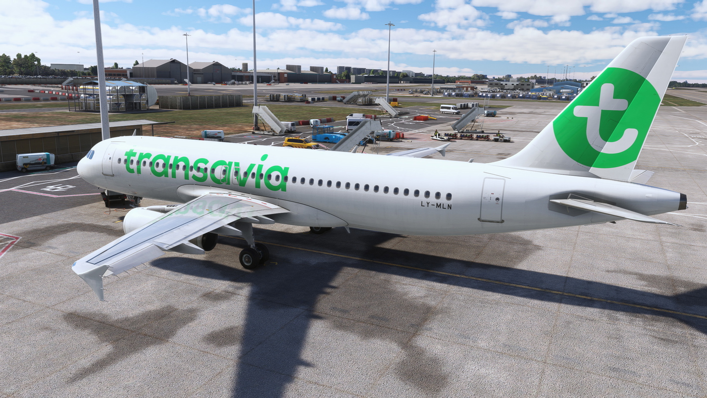 Transavia x Avion Express (Pack) | w/ Cabin | Fenix A320 V2 8K a ...