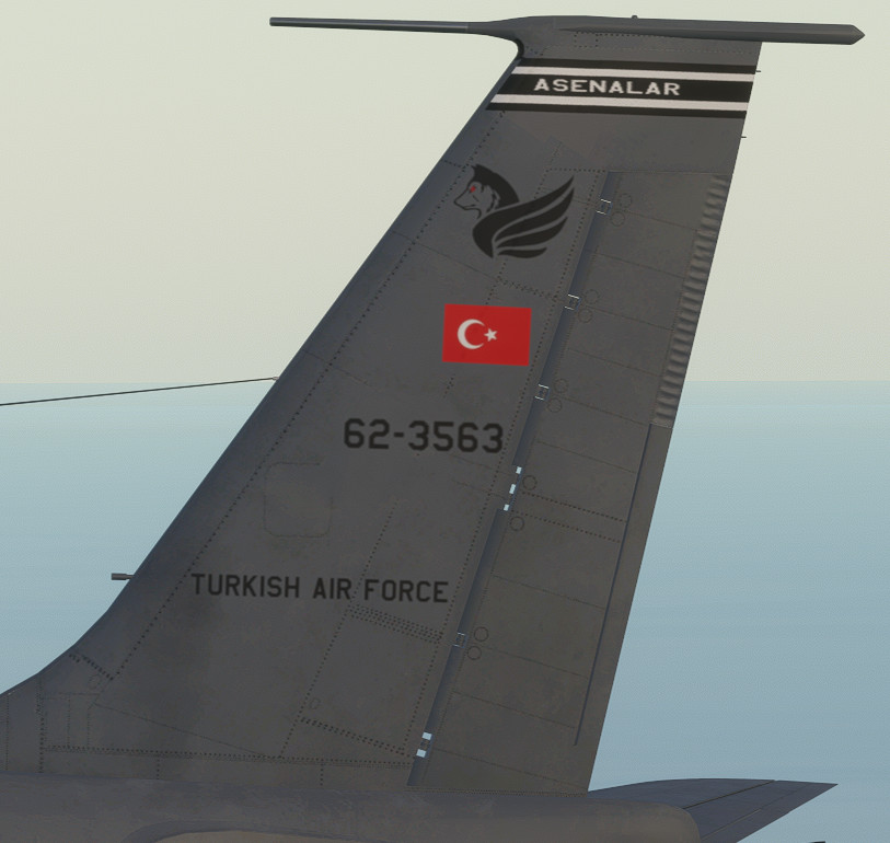 TUAF KC-135 62-3563 pour Microsoft Flight Simulator | MSFS