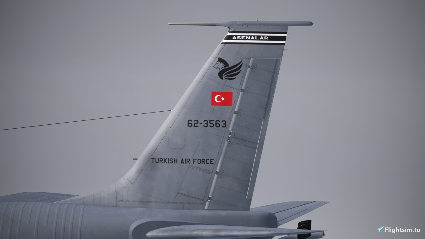 TUAF KC-135 62-3563 pour Microsoft Flight Simulator | MSFS