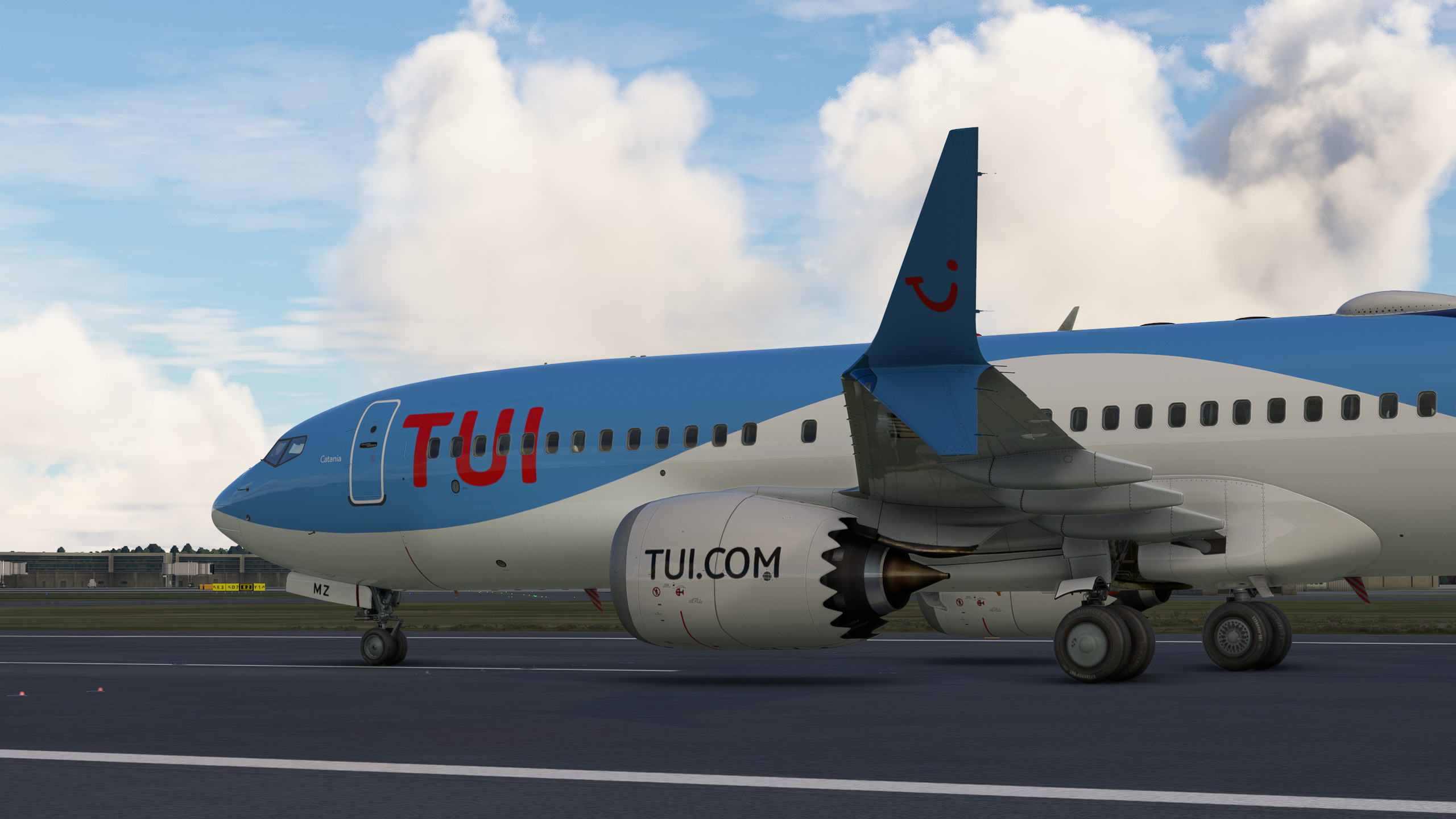 TUI | G-TUMZ "Catania" | iFly B737 Max 8 | - 4K - MSFS Add-on ...
