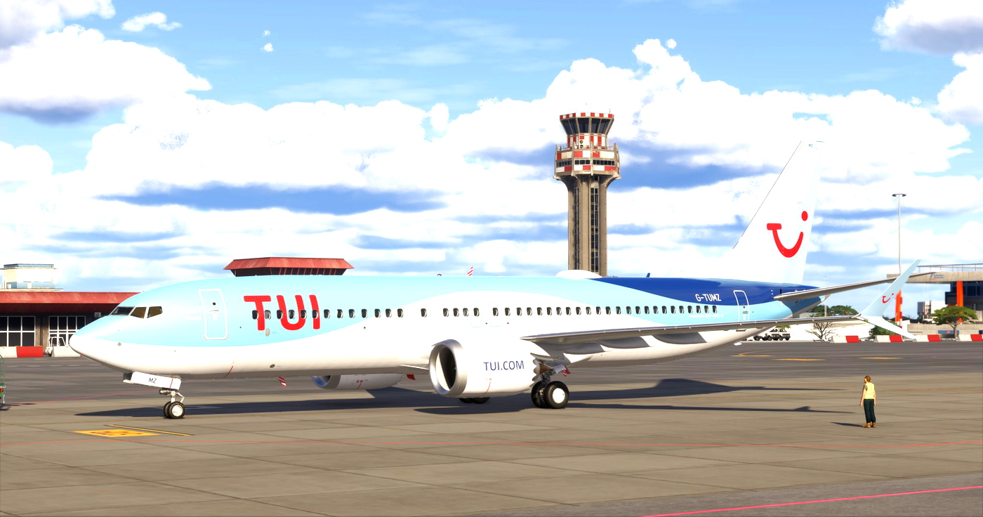 Threads - Tui Airways G-TUMZ | Asobo 737-8MAX | 8K | Catania for ...