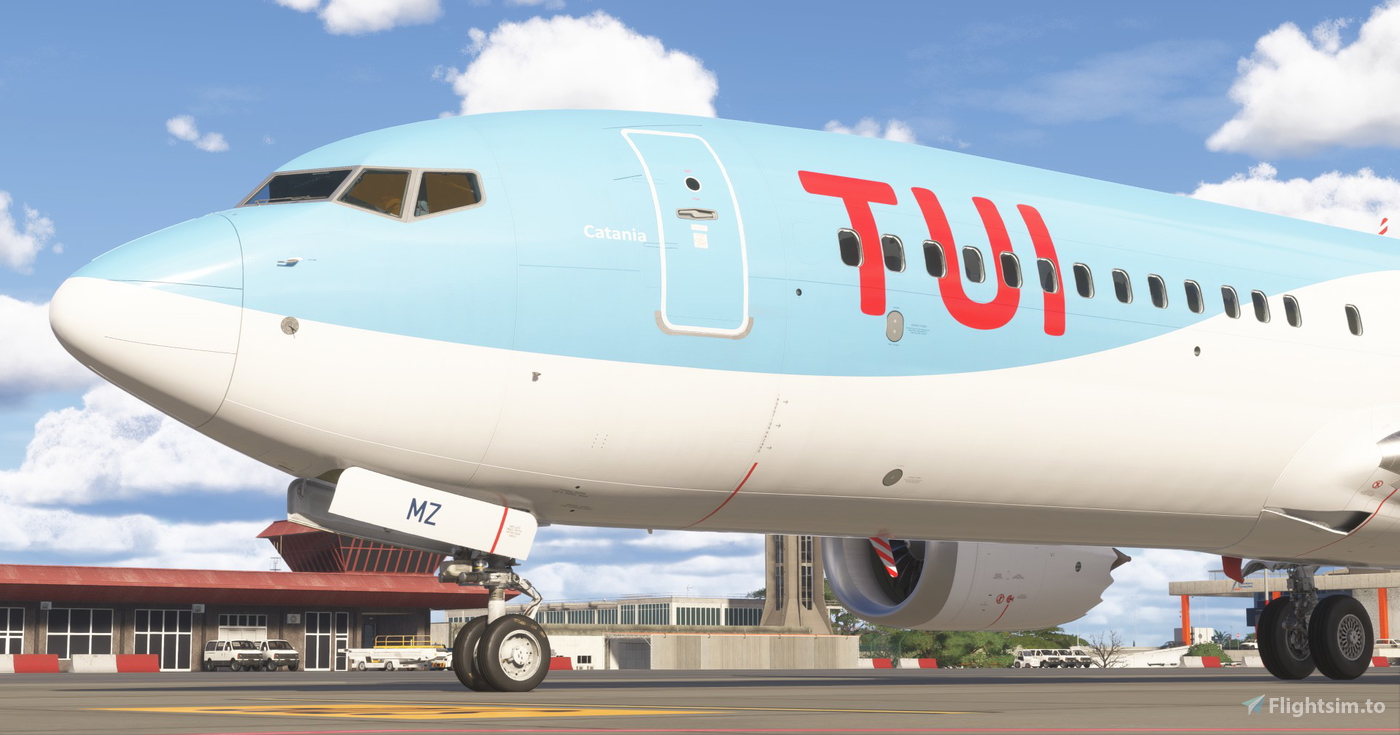 Tui Airways G-TUMZ | Asobo 737-8MAX | 8K | Catania for Microsoft Flight ...