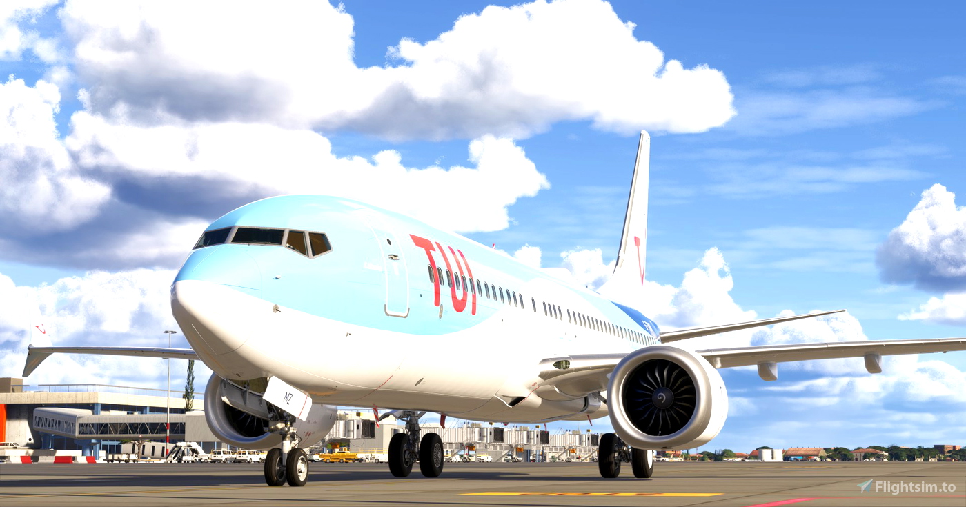 Threads - Tui Airways G-TUMZ | Asobo 737-8MAX | 8K | Catania para ...