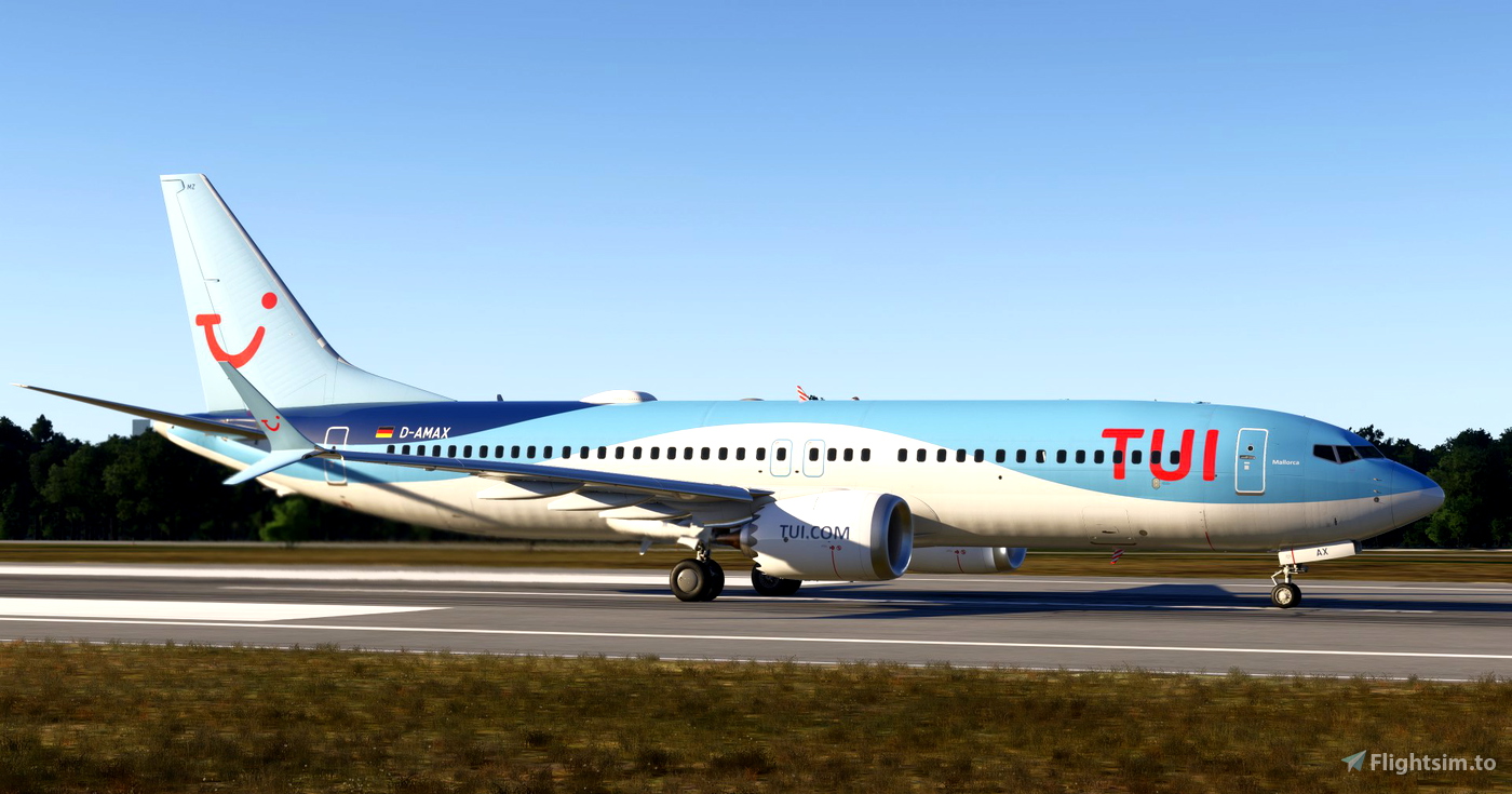Threads - Tui fly GmbH D-AMAX | Asobo 737-8MAX | 8K | Requested for ...