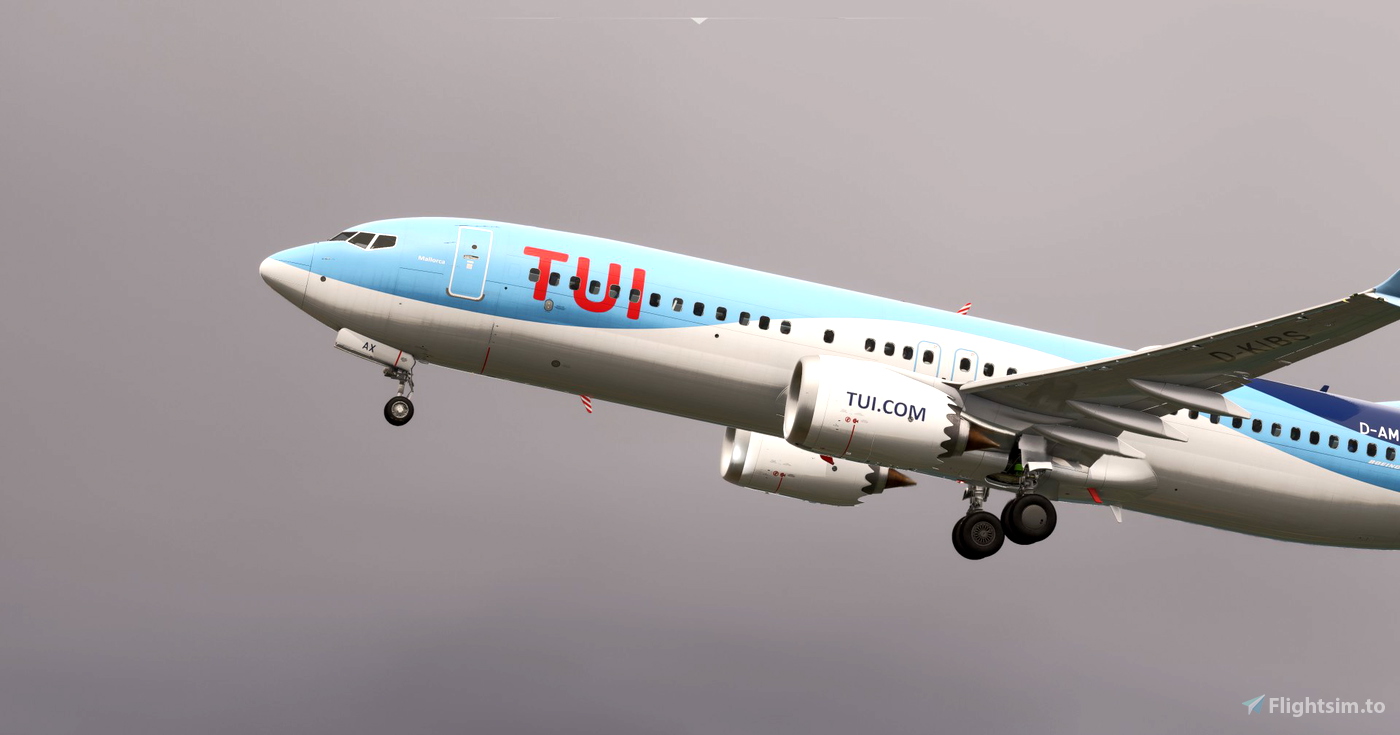 Threads - Tui fly GmbH D-AMAX | Asobo 737-8MAX | 8K | Requested for ...
