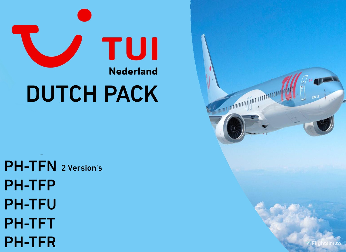 TUI Fly Netherlands | IFly 737 Max | Pack のために Microsoft Flight ...