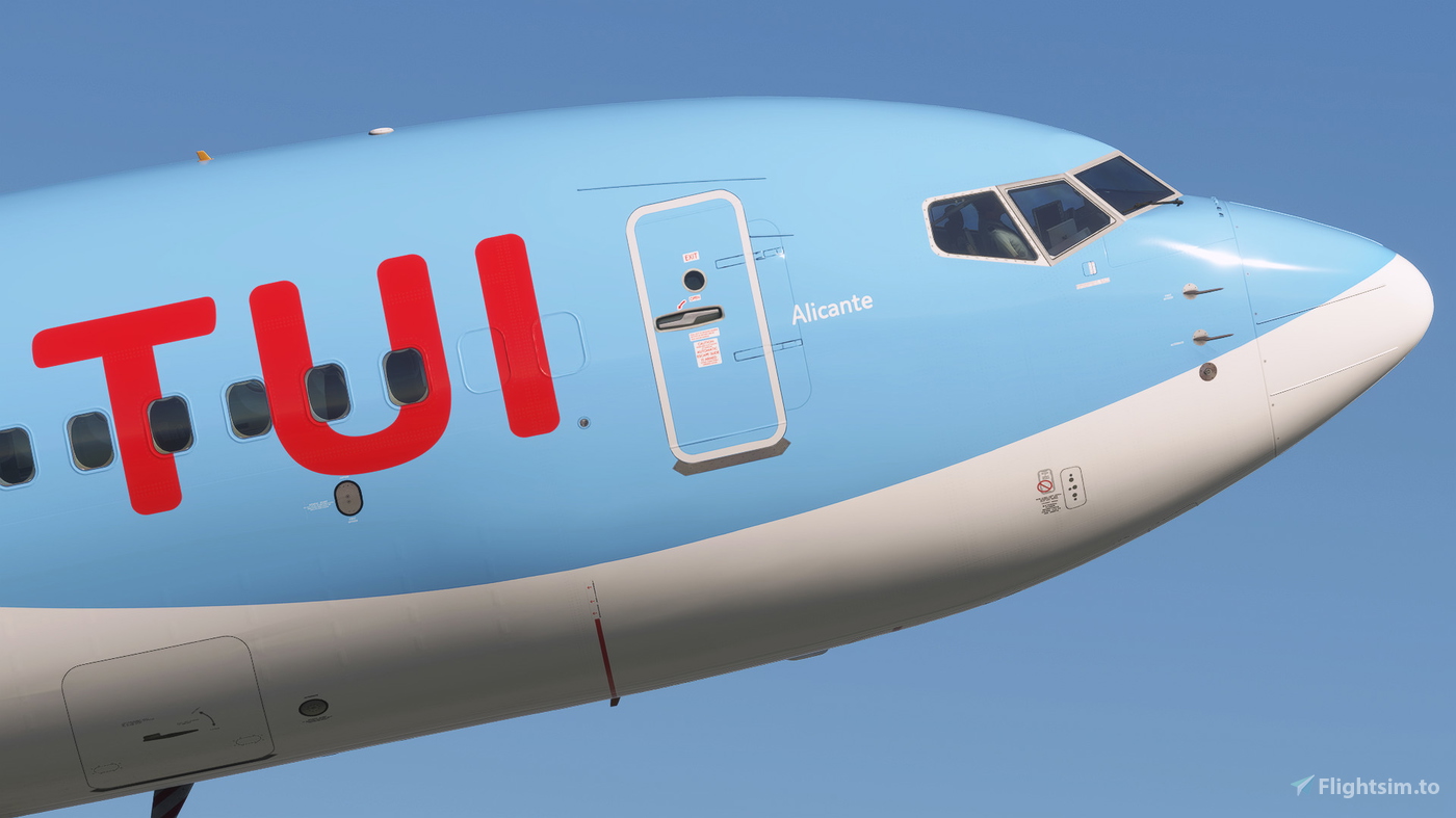 TUI Fly Nordic (Fleet) - iFly 737 MAX8 对于 Microsoft Flight Simulator | MSFS