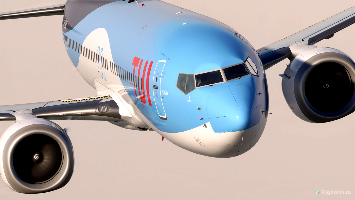 Threads - TUI UK (Fleet Pack 1) w/Cabin - iFly 737 MAX8 für Microsoft ...