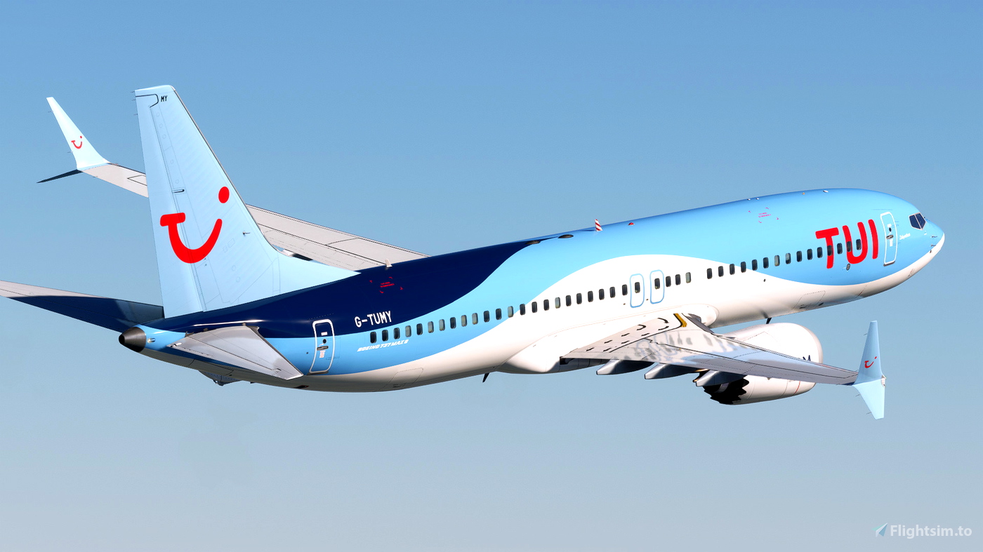 Threads - TUI UK (Fleet Pack 1) w/Cabin - iFly 737 MAX8 für Microsoft ...