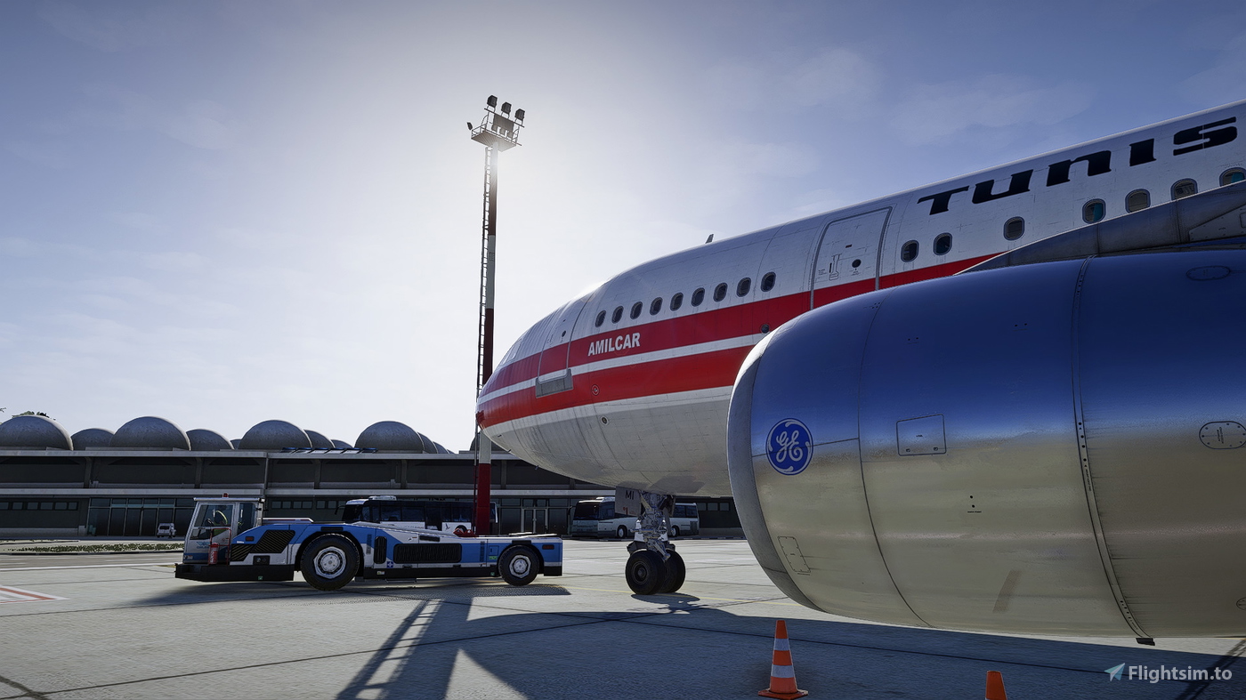 Tunisair TS-IMA retro livery Inibuilds A300-600 MSFS2020 & MSFS2024 ...