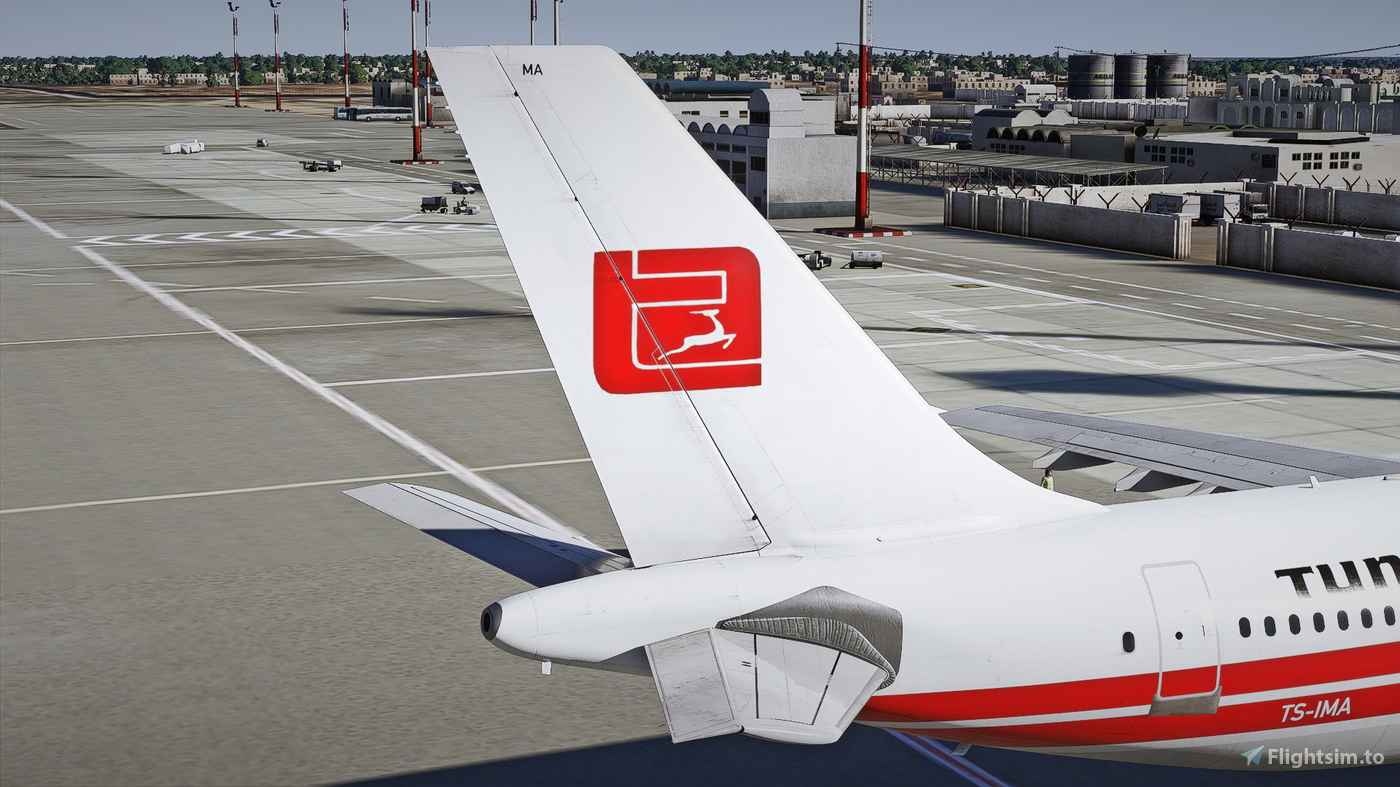 Tunisair TS-IMA retro livery Inibuilds A300-600 MSFS2020 & MSFS2024 ...