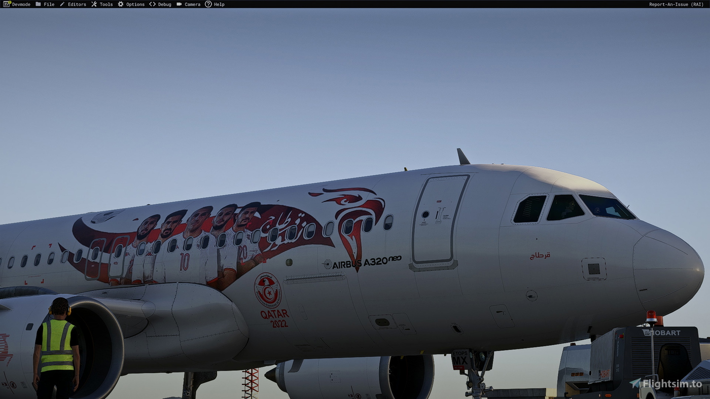 Tunisair TS-IMX liveryies (STD- FIFA 2022- Paris2024 )for Inibuilds ...