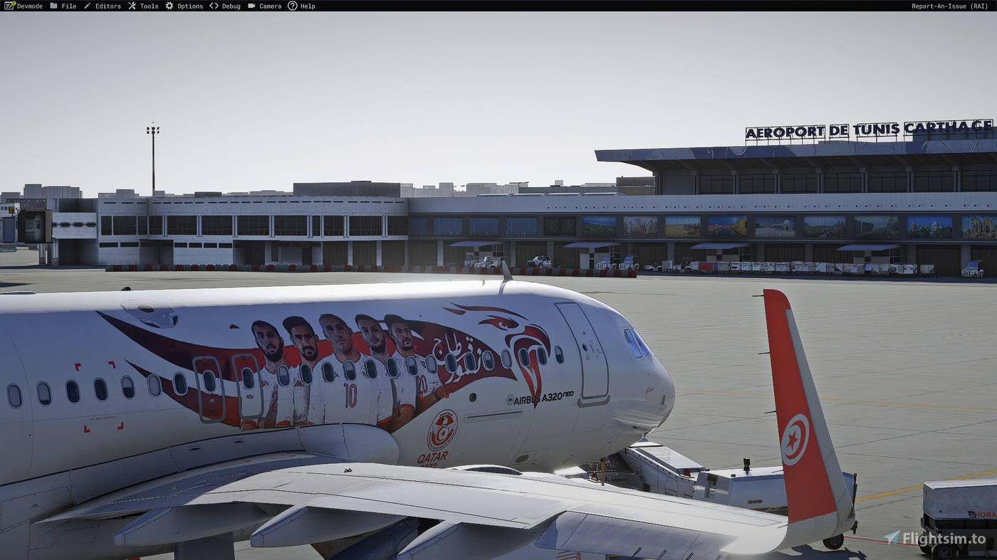 Tunisair TS-IMX liveryies (STD- FIFA 2022- Paris2024 )for Inibuilds ...