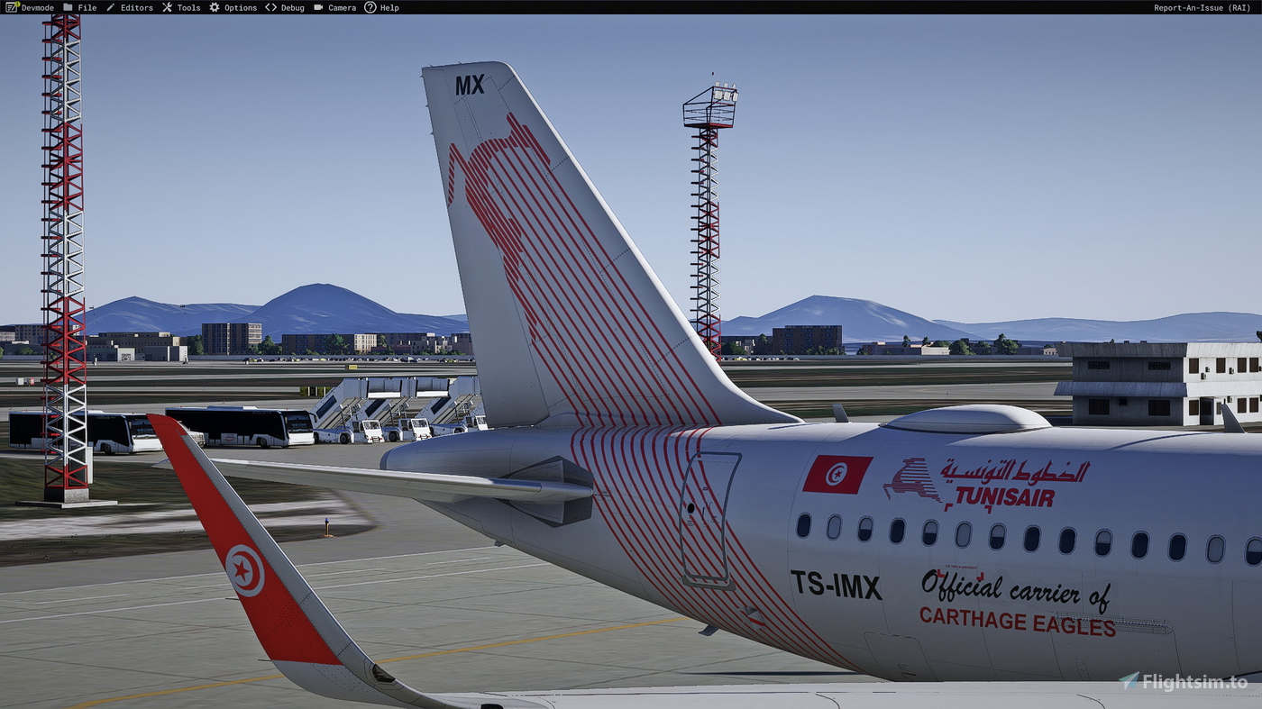 Tunisair TS-IMX liveryies (STD- FIFA 2022- Paris2024 )for Inibuilds ...