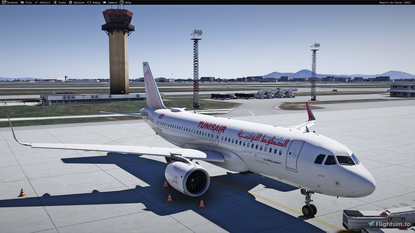 Tunisair TS-IMX liveryies (STD- FIFA 2022- Paris2024 )for Inibuilds ...