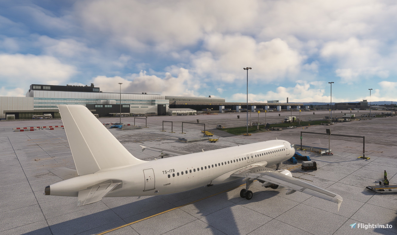 Tunisair [TS-ITB] - Fenixsim A320 [4K] V2 - MSFS Add-on - Flightsim.to
