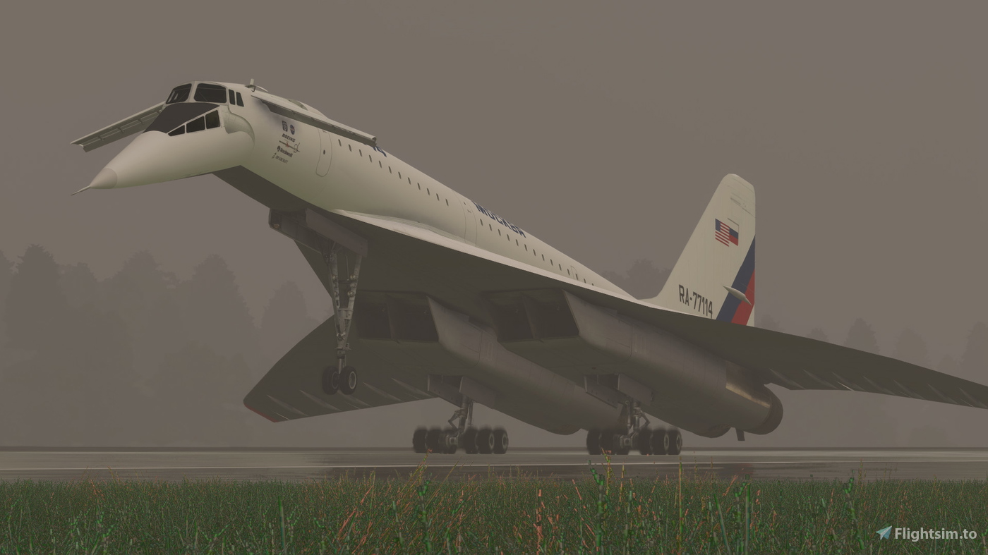Tupolev Tu-144D (FSX Port) for Microsoft Flight Simulator | MSFS