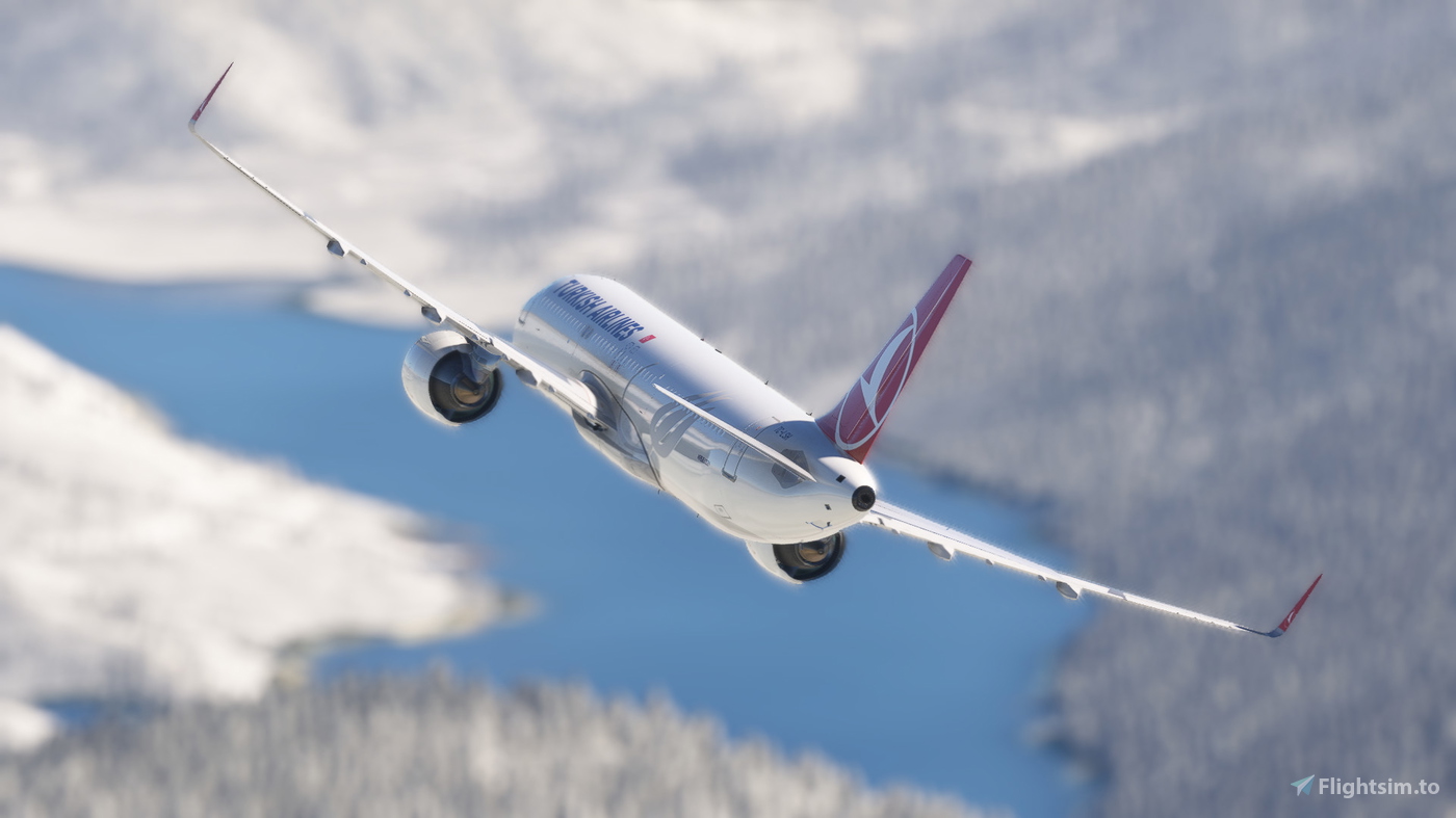 Turkish Airlines A321 Neo 2-Pack (incl. Racoon eyes) For LVFR pour ...