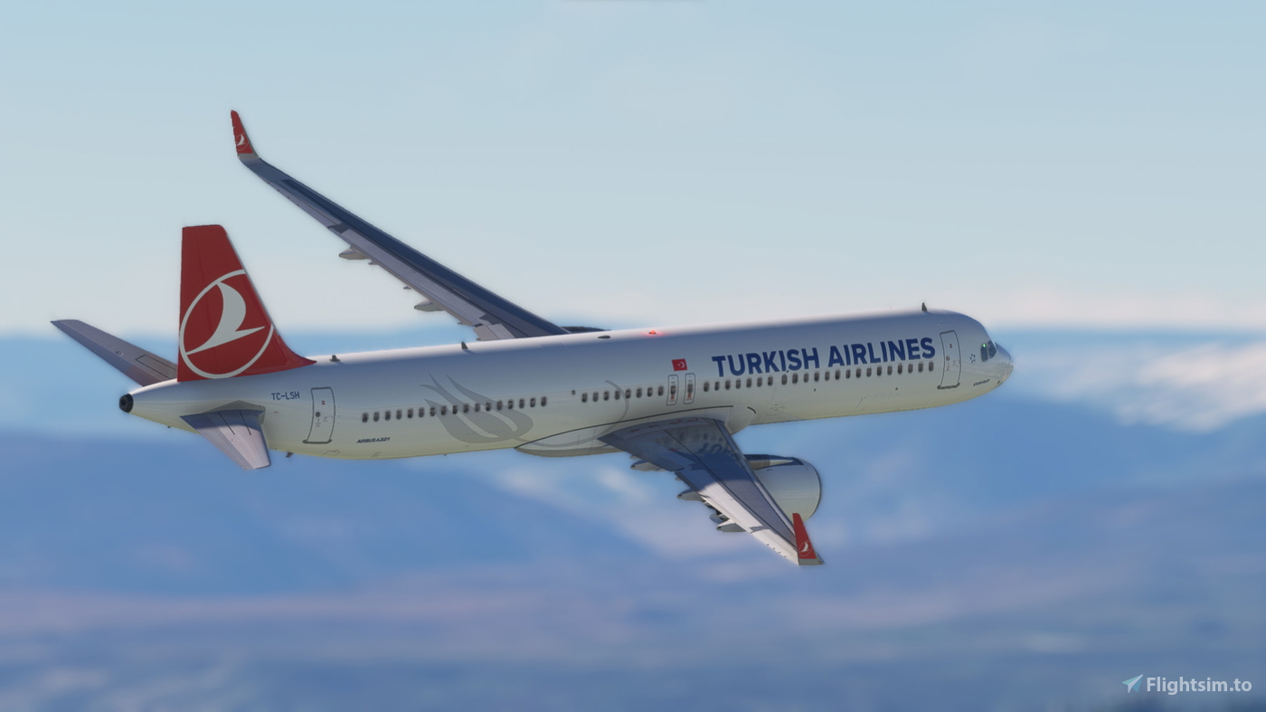 Turkish Airlines A321 Neo 2-Pack (incl. Racoon eyes) For LVFR for ...
