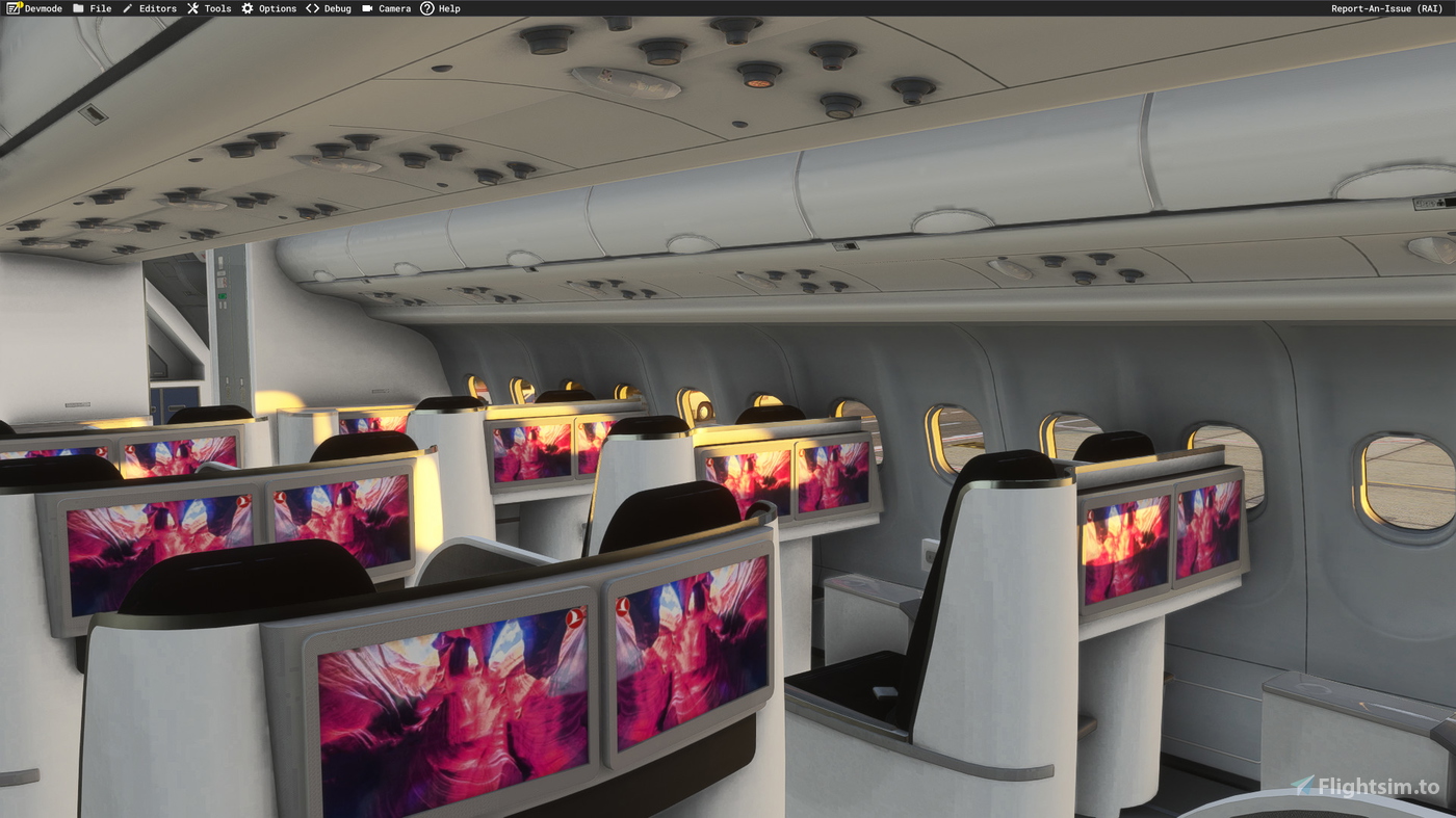 Turkish Airlines TC-JNS & TC-JOA liveries for Inibuilds A330-300GE MSFS2024 (with cabin) for ...