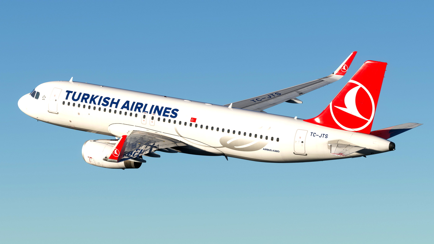 Turkish Airlines [Pack] w/Cabin Fenixsim A320 Sharklet [8K+4K] 对于 ...