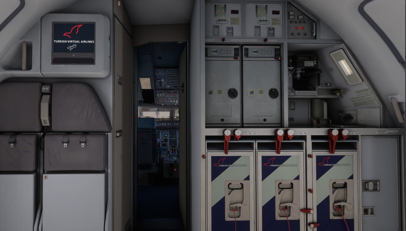 Turkish Virtual Airlines | With Cabin TC-DDE | Fenix A321 IAE for ...