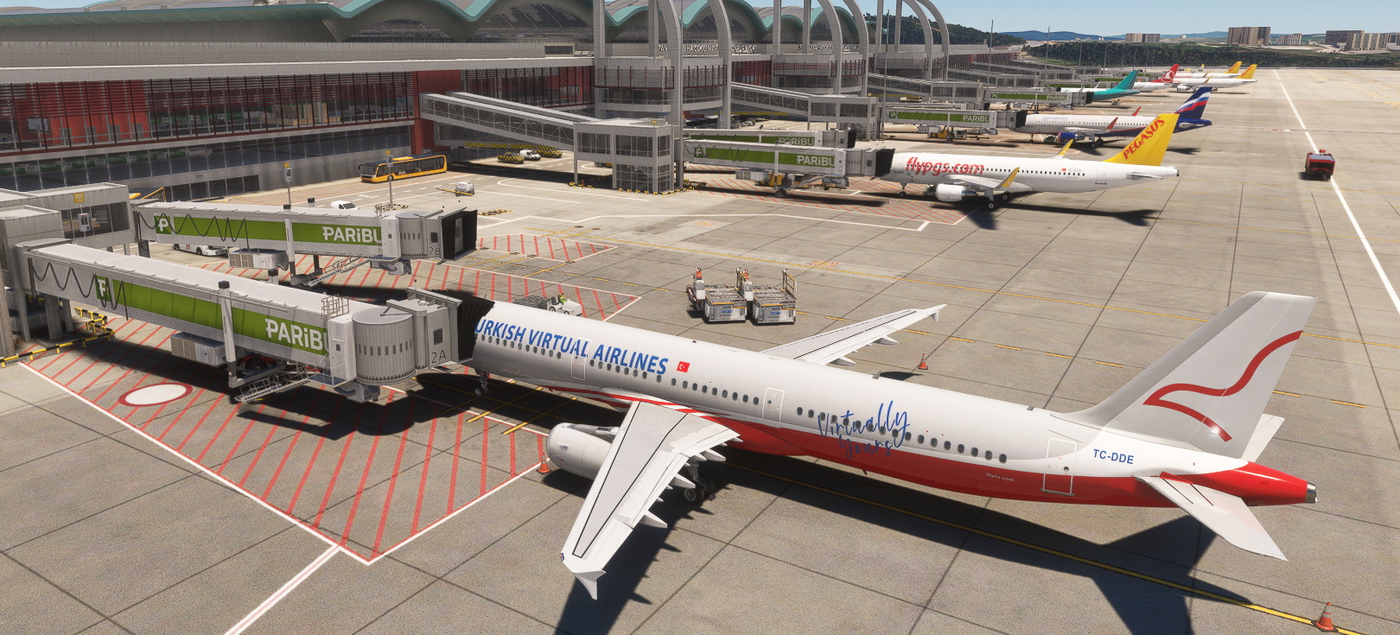 Turkish Virtual Airlines | With Cabin TC-DDE | Fenix A321 IAE for ...