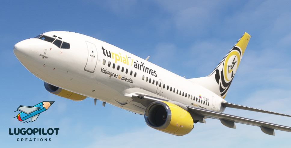 Turpial Virtual Airlines YV069T “El Singador” (High-Fidelity Edition) | PMDG B737-600 pour ...